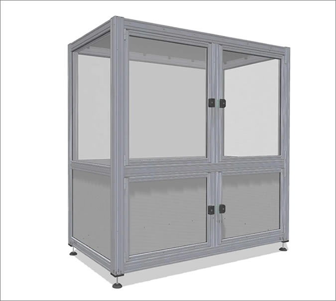 item Solution Center • Basic MB machine cabin with 2 functional sections